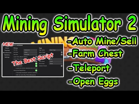 [🔥UPDATE🔥] Roblox Mining Simulator 2 Script #5 - Auto Mine | Advanced ...