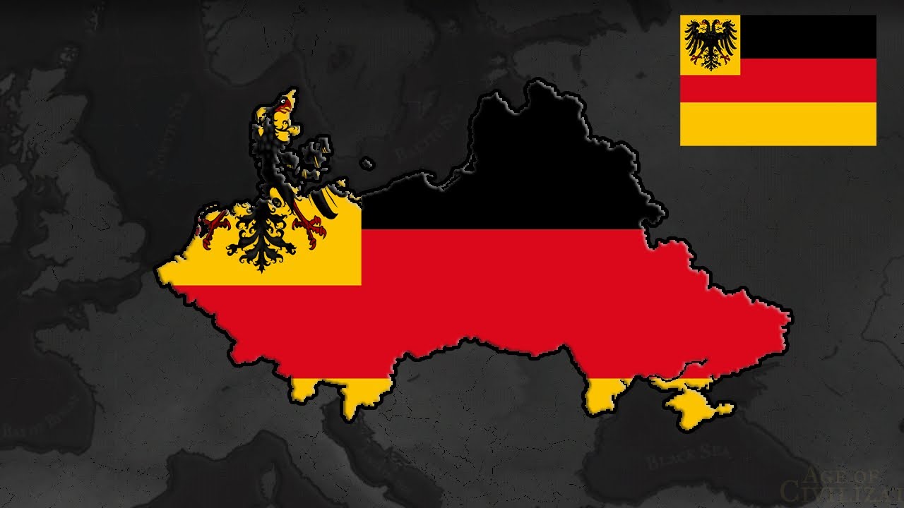 ALMAN KONFEDERASYONU TİMELAPSE/AOH2/Age of history 2 - YouTube