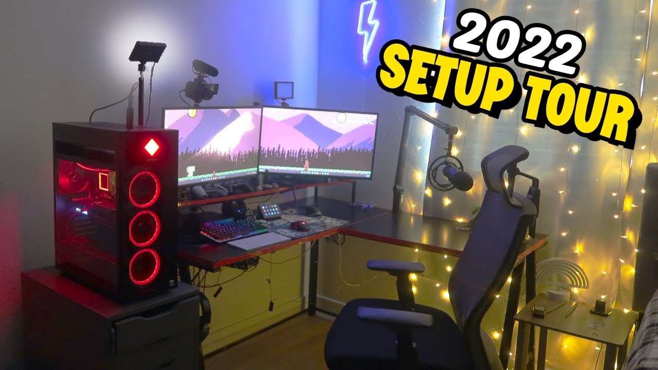 This is What My $8,000 2022 Gaming Setup Tour Looks Like - YouTube