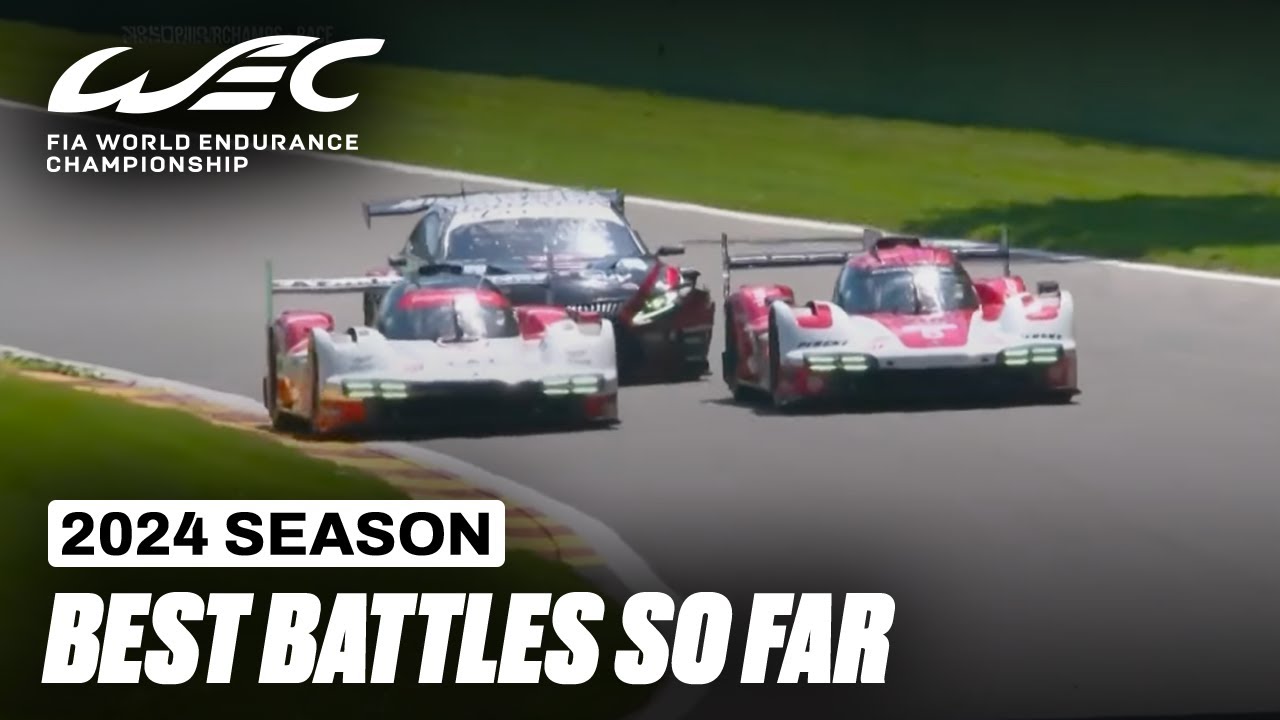 All the Best Battles So Far in the 2024 FIA WEC 🍿 - YouTube