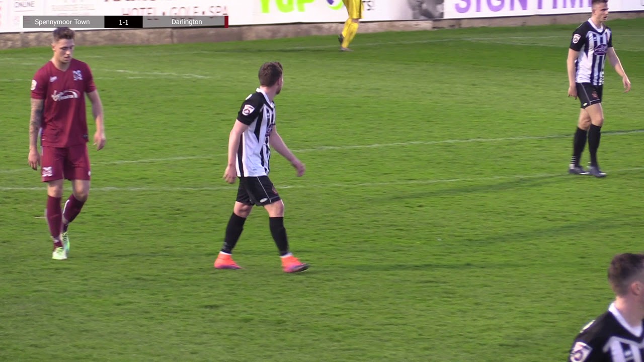 Spennymoor Town 1-2 Darlington - Vanarama National League North - 2017/18 - YouTube