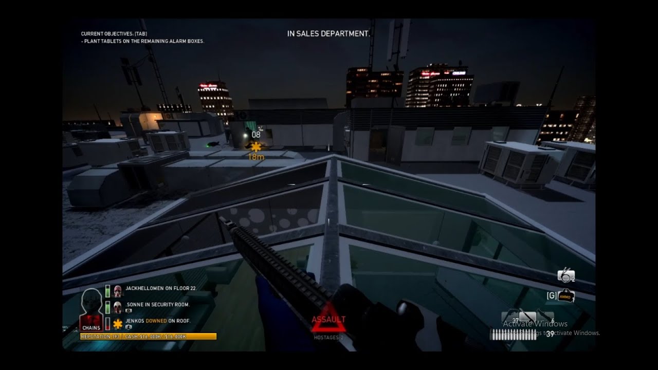 Revive fail ( Payday: The Heist ) - YouTube