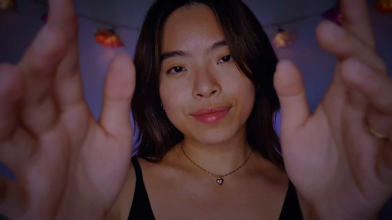 ASMR SLOW Hand Movements To Soothe You To Sleep 🌧️ 1 Hour, No Talking ...