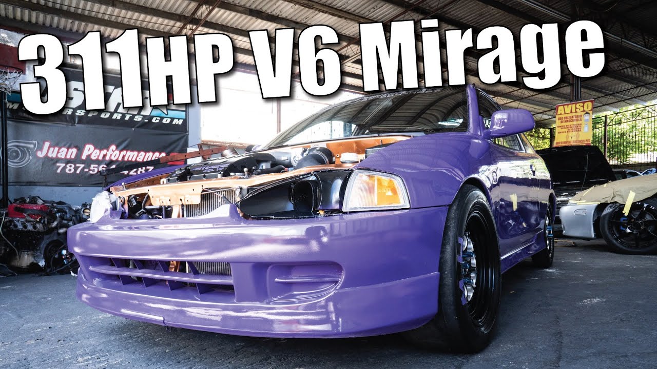 300HP Mitsubishi Mirage V6 de 11 segundos (Lancer) | DIPR Vlogs - YouTube