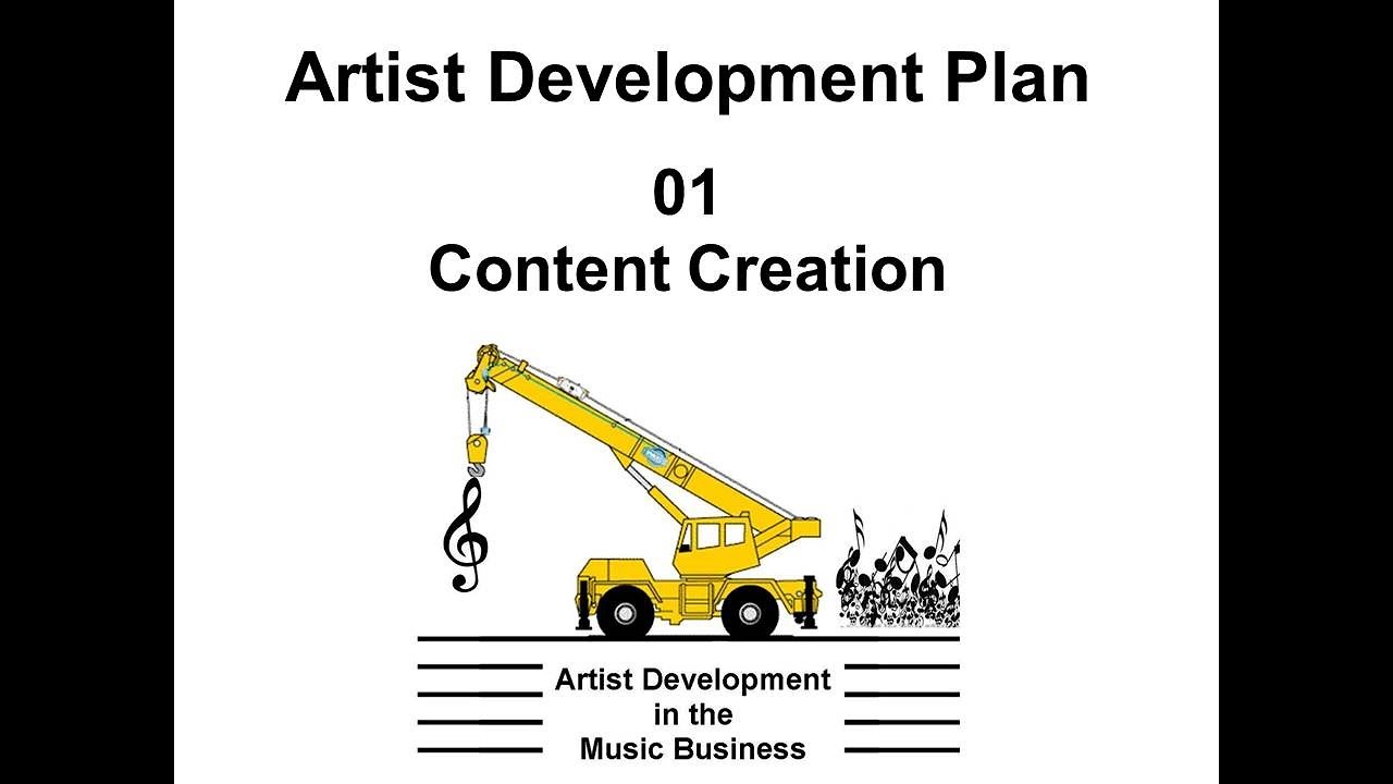 Artist Development Plan 01 - Content Creation - YouTube