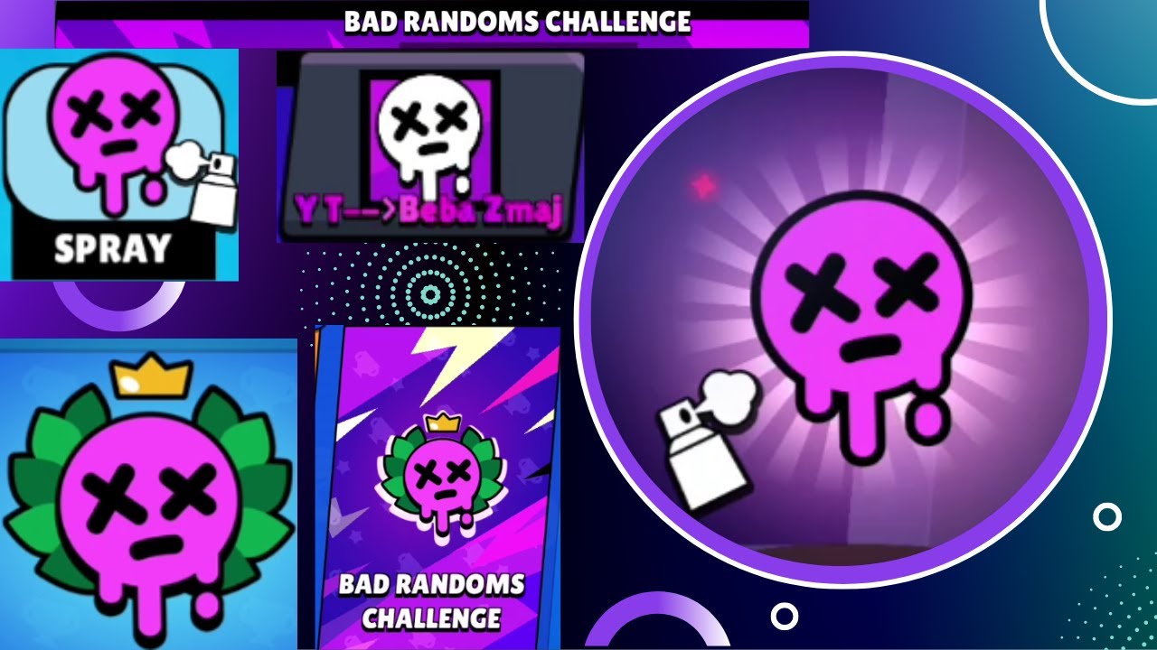 BAD RANDOMS CHALLENGE (Brawl Stars) - YouTube