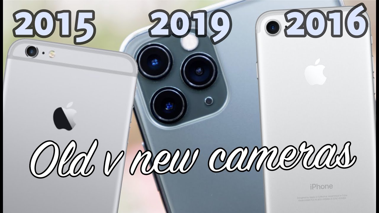 Old v New Smartphone Camera Test - YouTube