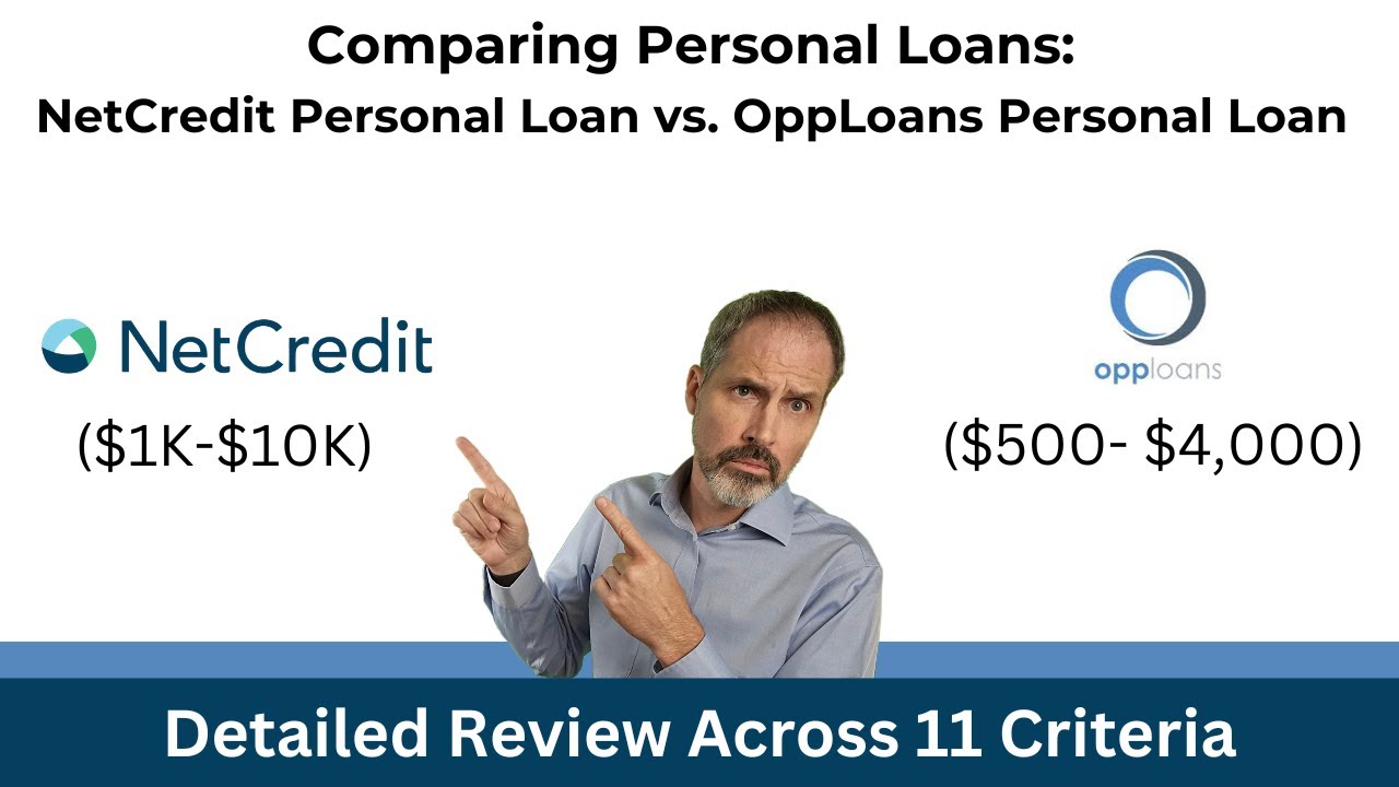Comparing The Personal Loans From Lenders NetCredit and Opploans Across ...