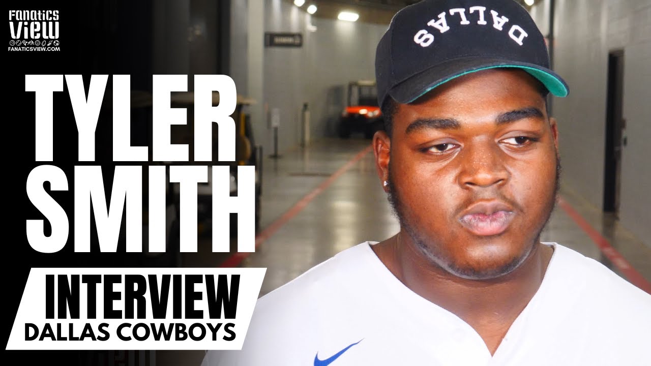 Tyler Smith talks Potential for Dallas Cowboys, Lessons From Rookie Season & Message to Kids ...