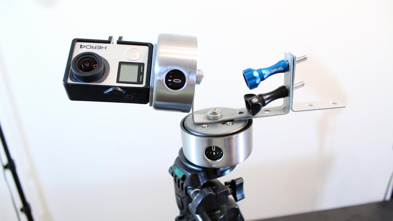 DIY GOPRO PAN TILT MOUNT - YouTube