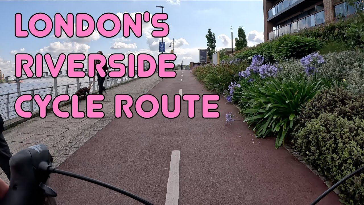 🚲 London's riverside cycle route: Greenwich to Woolwich with no traffic ...