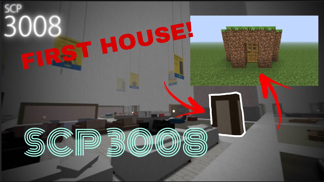 MY FIRST HOUSE I BUILT IN SCP 3008 (The Infinite IKEA) (And my first ...