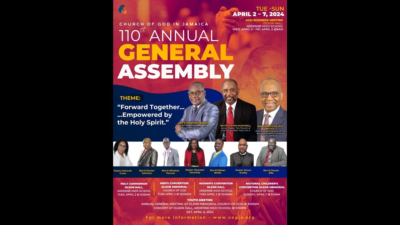 General Assembly 2024 - Christian Education Conference - Church ...