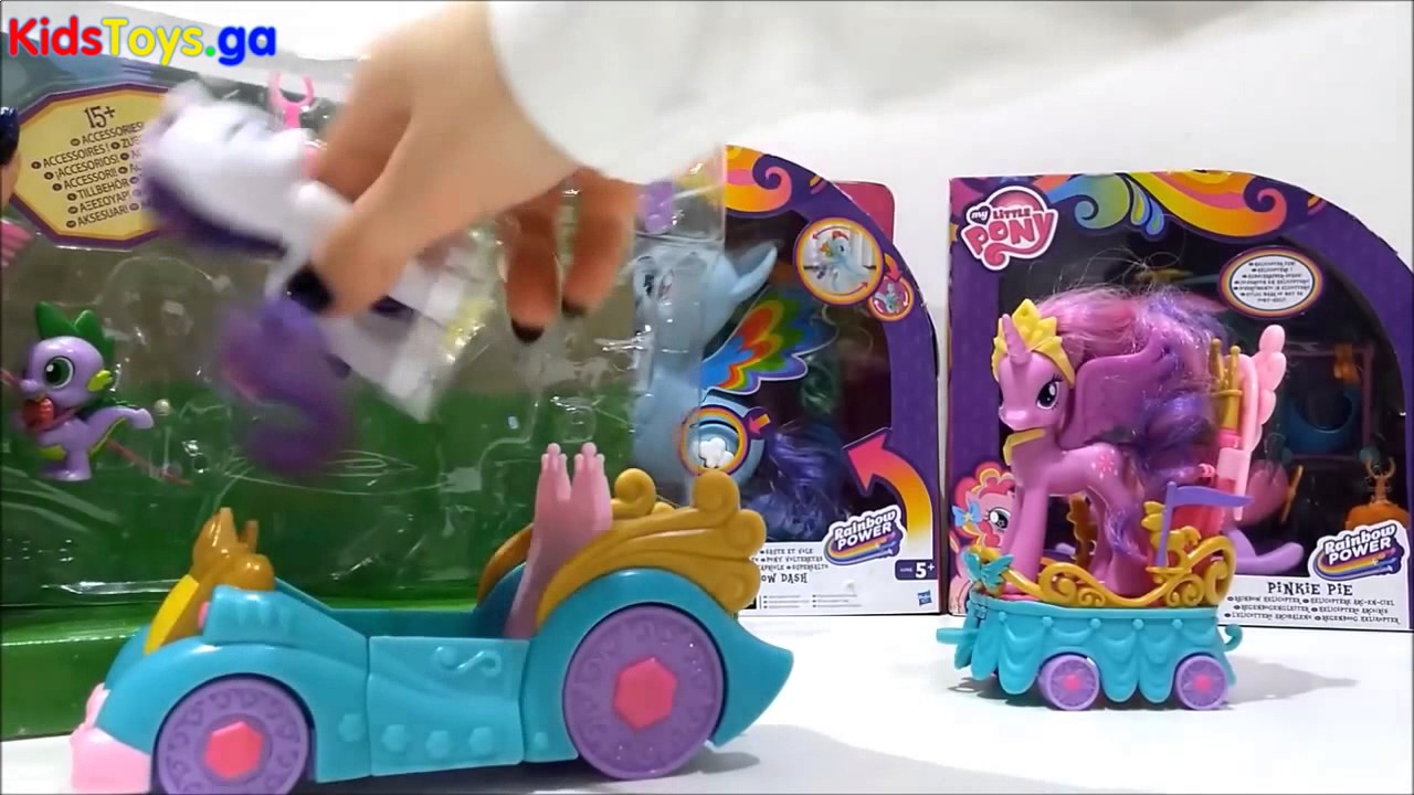 My Little Pony Princess Celebration Cars Set MLP From Hasbro Toys ...