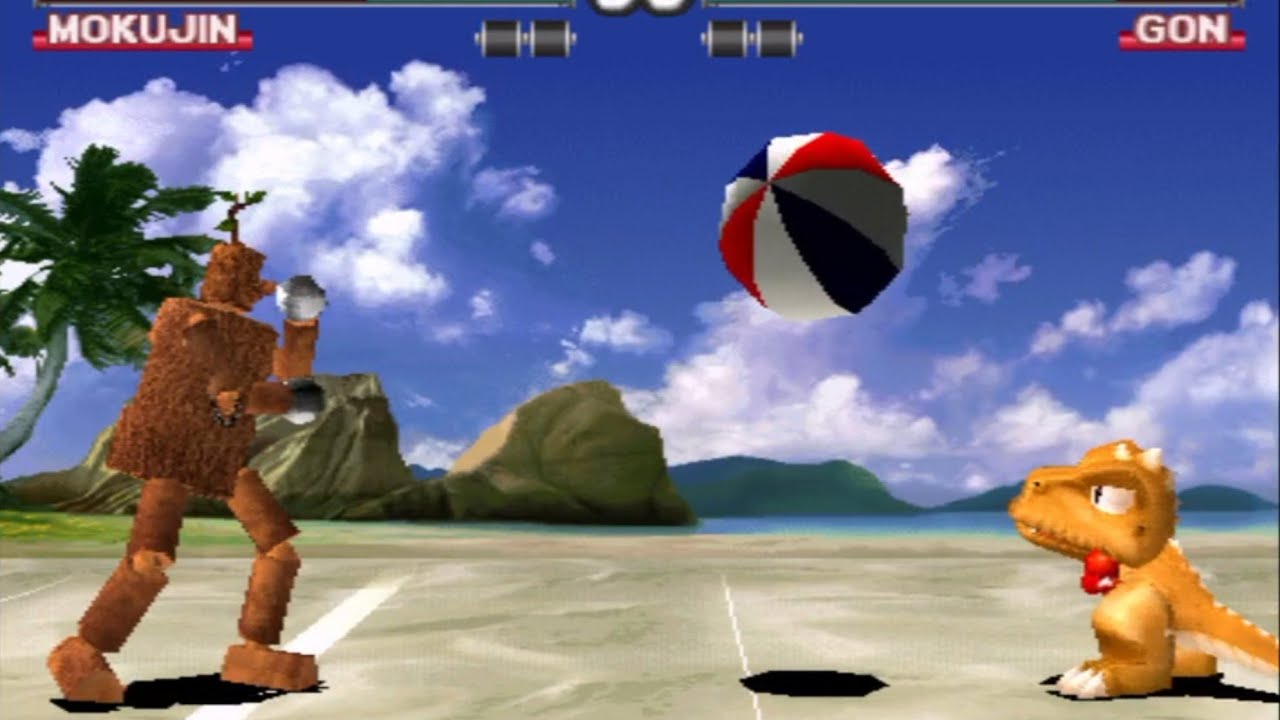 [Tekken Ball Mode] Mokujin vs Gon - YouTube