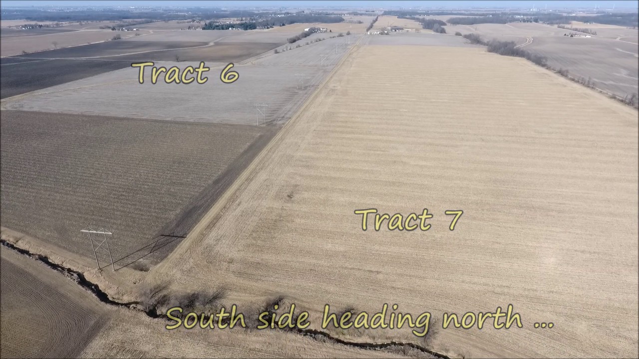 Sandra Foli Estate Farms Aerial Tour - McLean County, IL - YouTube