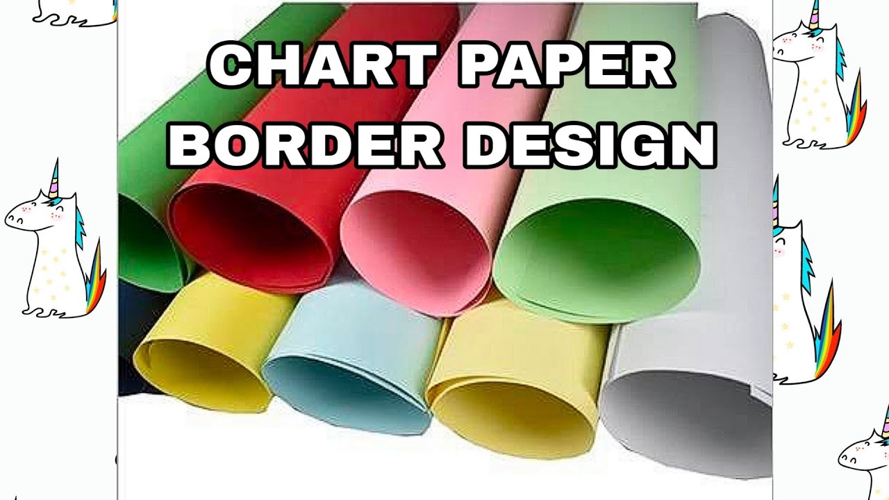 Very Simple Chart Paper Border Idea.🎨 - YouTube