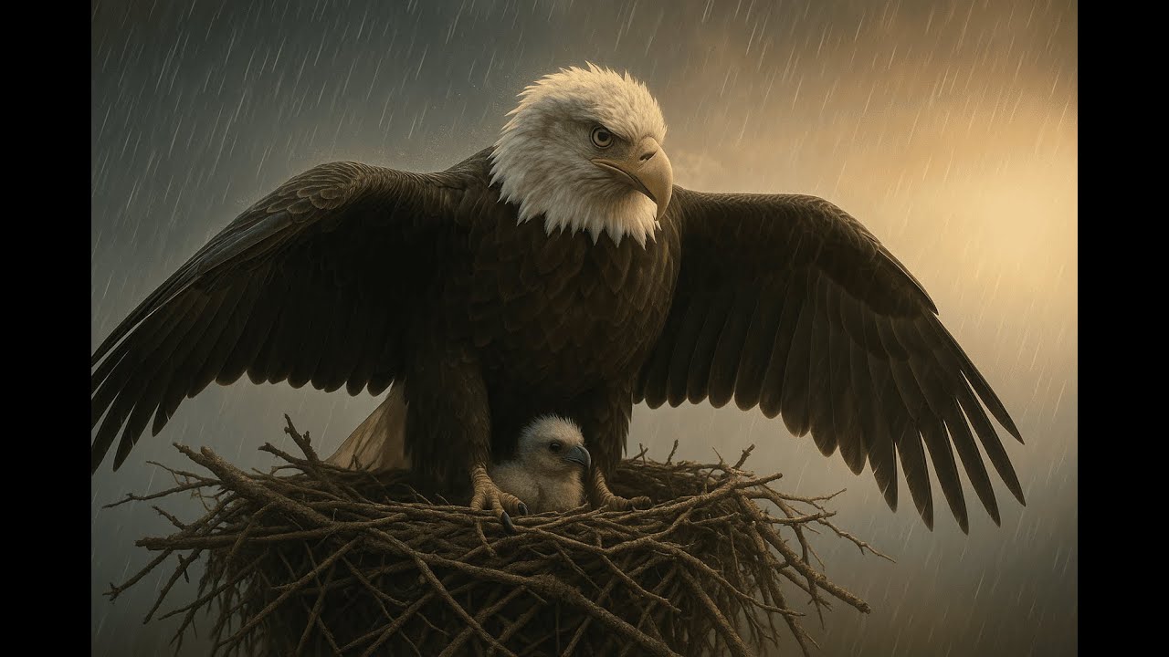 A Day in the Life of an Eagle Family : fun facts - YouTube