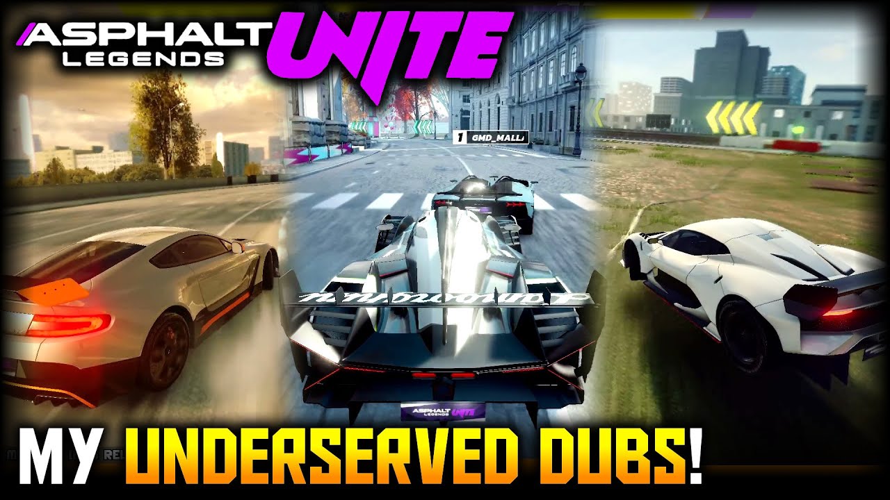 Driving a Bunch of Different Cars in One Multiplayer Video! (Asphalt ...