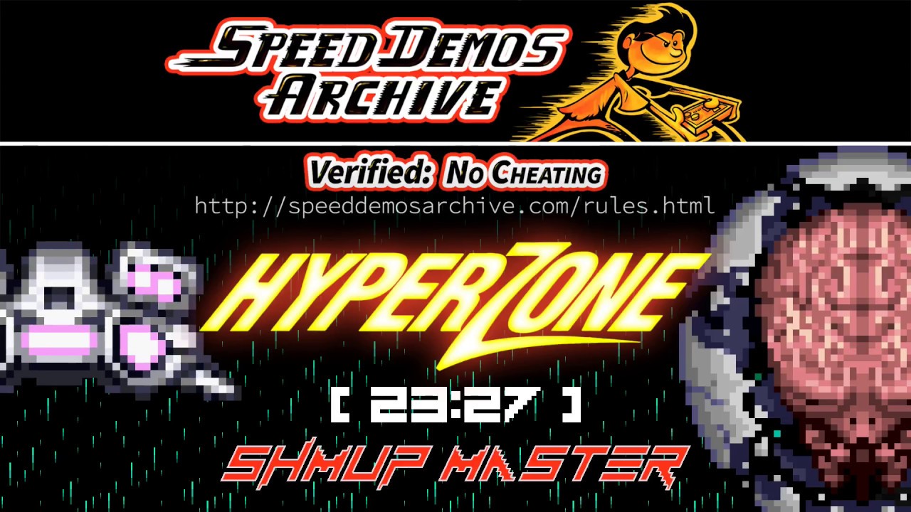 HyperZone SNES WR Speedrun [23:27] SDA Verified w/Commentary - YouTube