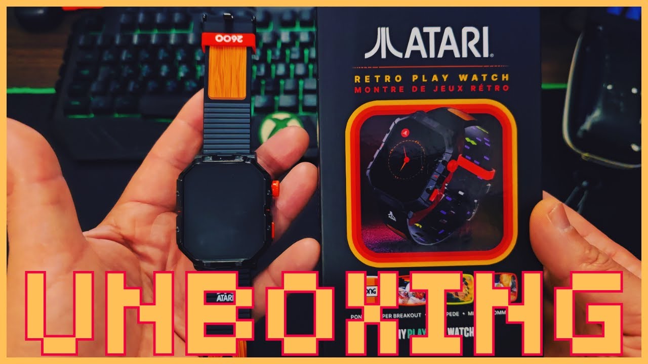 ATARI RETRO PLAY WATCH [UNBOXING] - YouTube