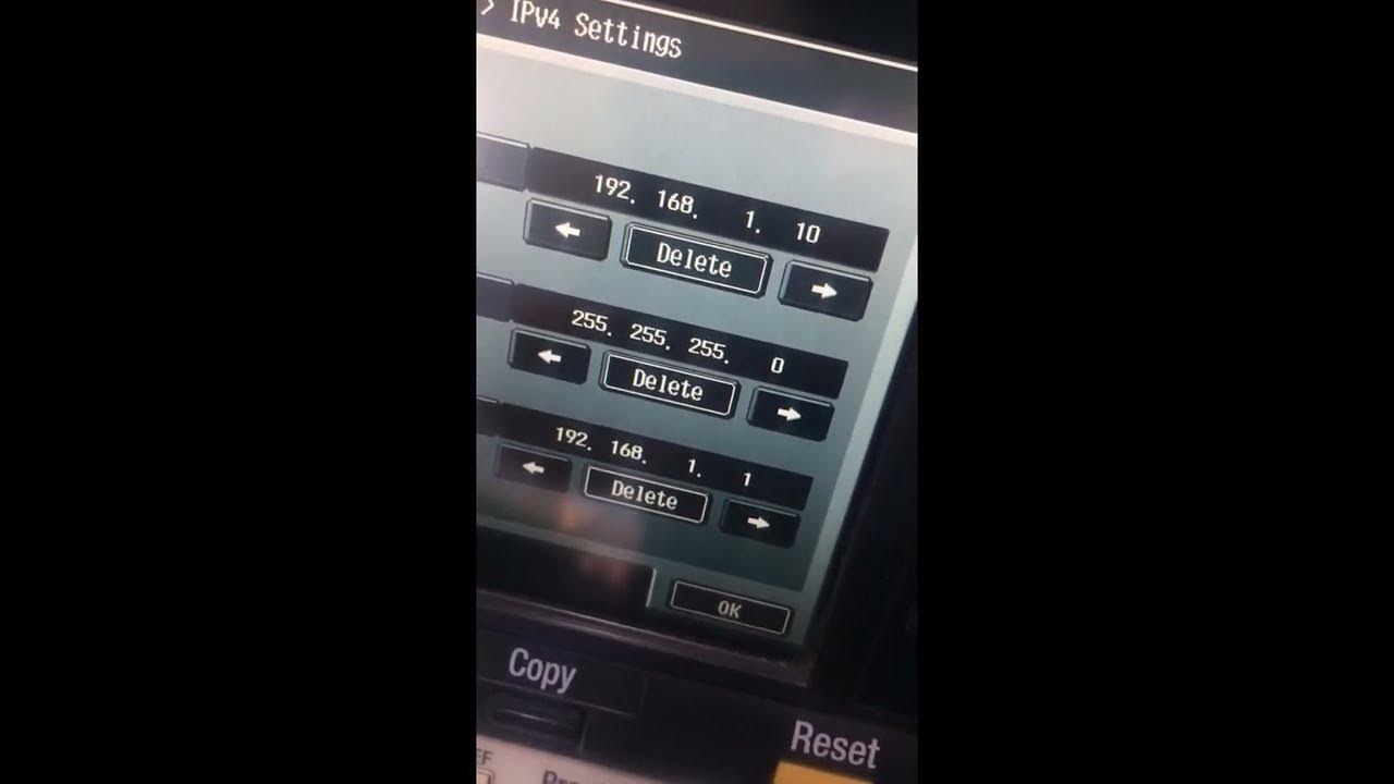 آموزش نصب اسکنر کونیکا - Konica Minolta Bizhub C452 - C552 - YouTube
