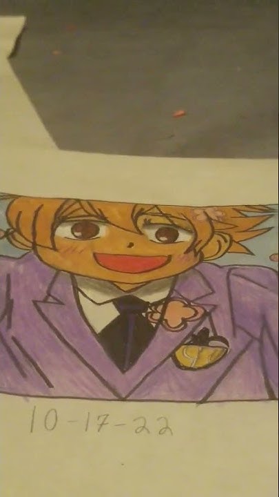Honey Senpai Drawing Ouranhighschoolhostclub Animeart Fanart Youtube