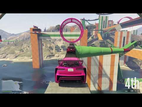 GTA 5 impossible stunt race - YouTube