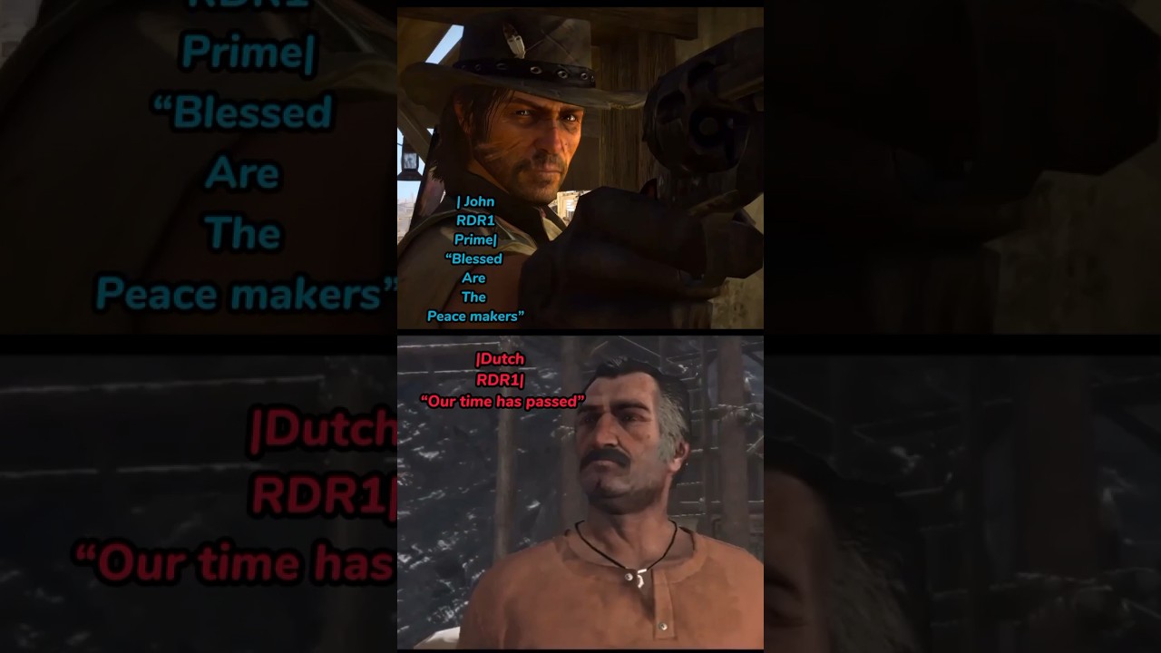 John marston(RDR1) vs Dutch(RDR1) #1v1 - YouTube