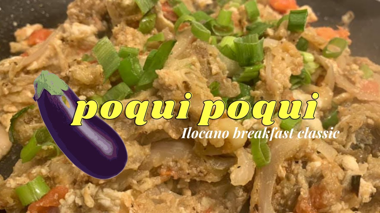 Poqui Poqui I How To Cook Classic Ilocano Breakfast Poqui Poqui - YouTube