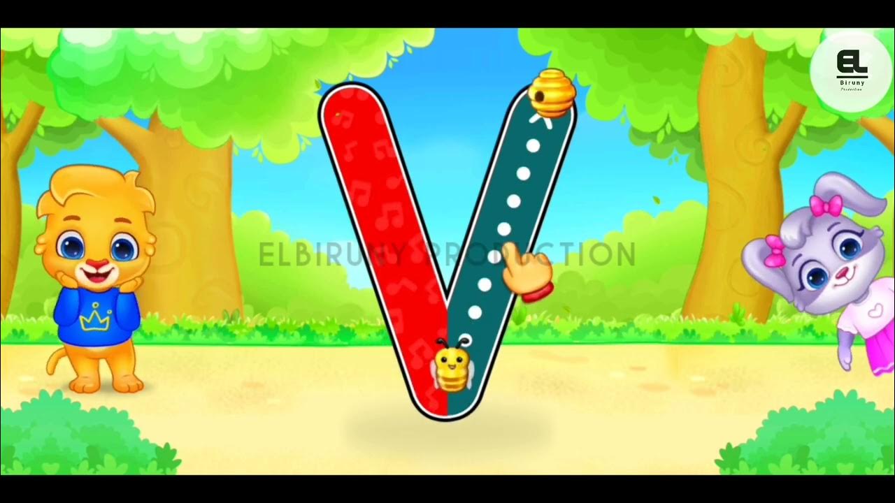 Belajar menulis ABC || tutorial cara menulis dengan baik dan benar | how to write the letters A ...