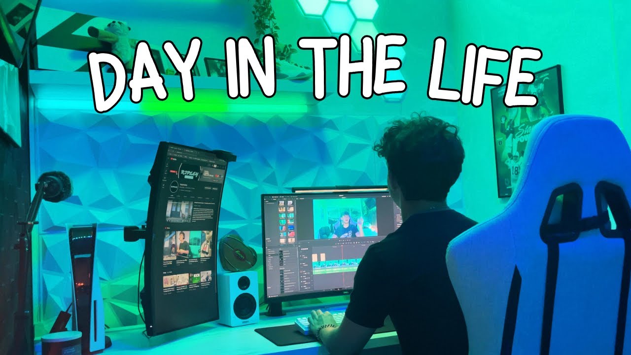 Day in the Life of a Small Content Creator / The Beginning After The ...