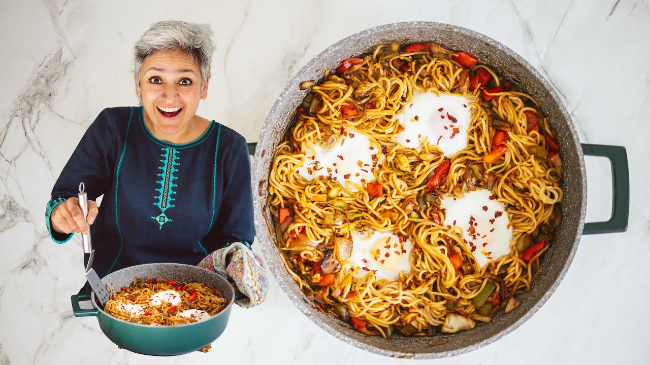 Delicious VEG AND EGG NOODLES ready in 30 minutes | 30 minute healthy ...