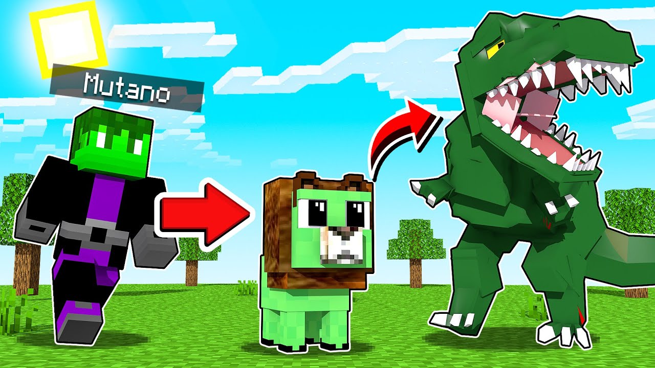Jogando como o Mutano no MINECRAFT! ‹ PAULINHU › - YouTube