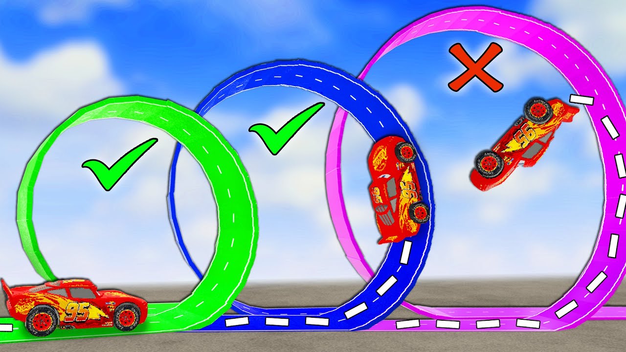 Which Cars survives the Biggest Loop? - Teardown - YouTube