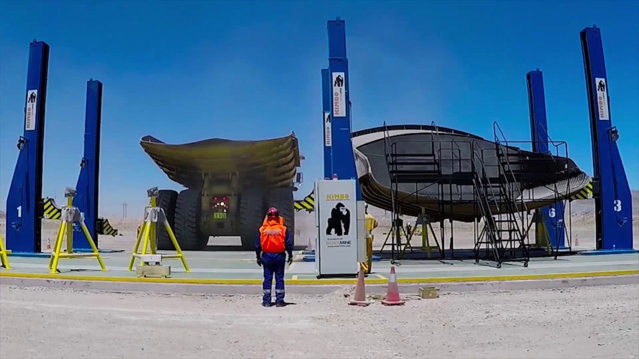 Equipo Levante de Palas Mineras y Equipo Cambio Tolvas KIMBO. Productos ...