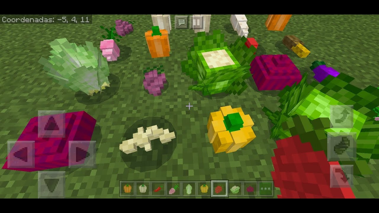 NUEVO "ADDON" DE CULTIVOS Y ARBOLES PARA MINECRAFT PE - YouTube
