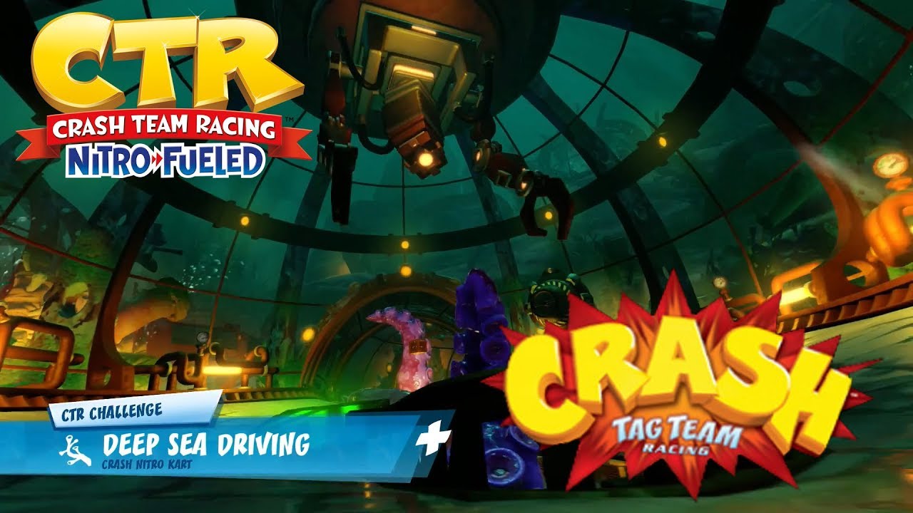 Deep Sea Driving But It's Crash Tag Team Racing Music - YouTube