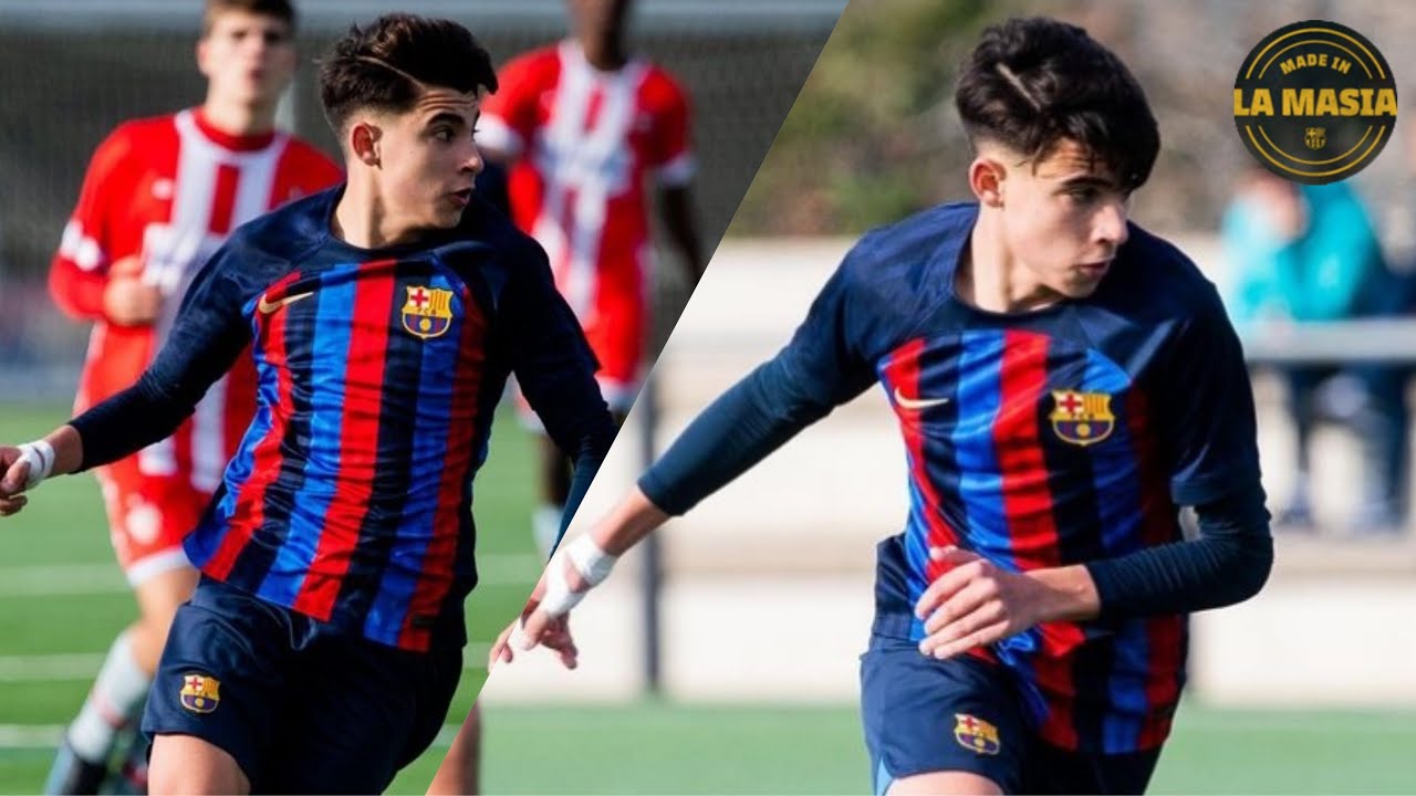 Toni Fernández─A Stunning Star For The Future #fcbarcelona #lamasia ...