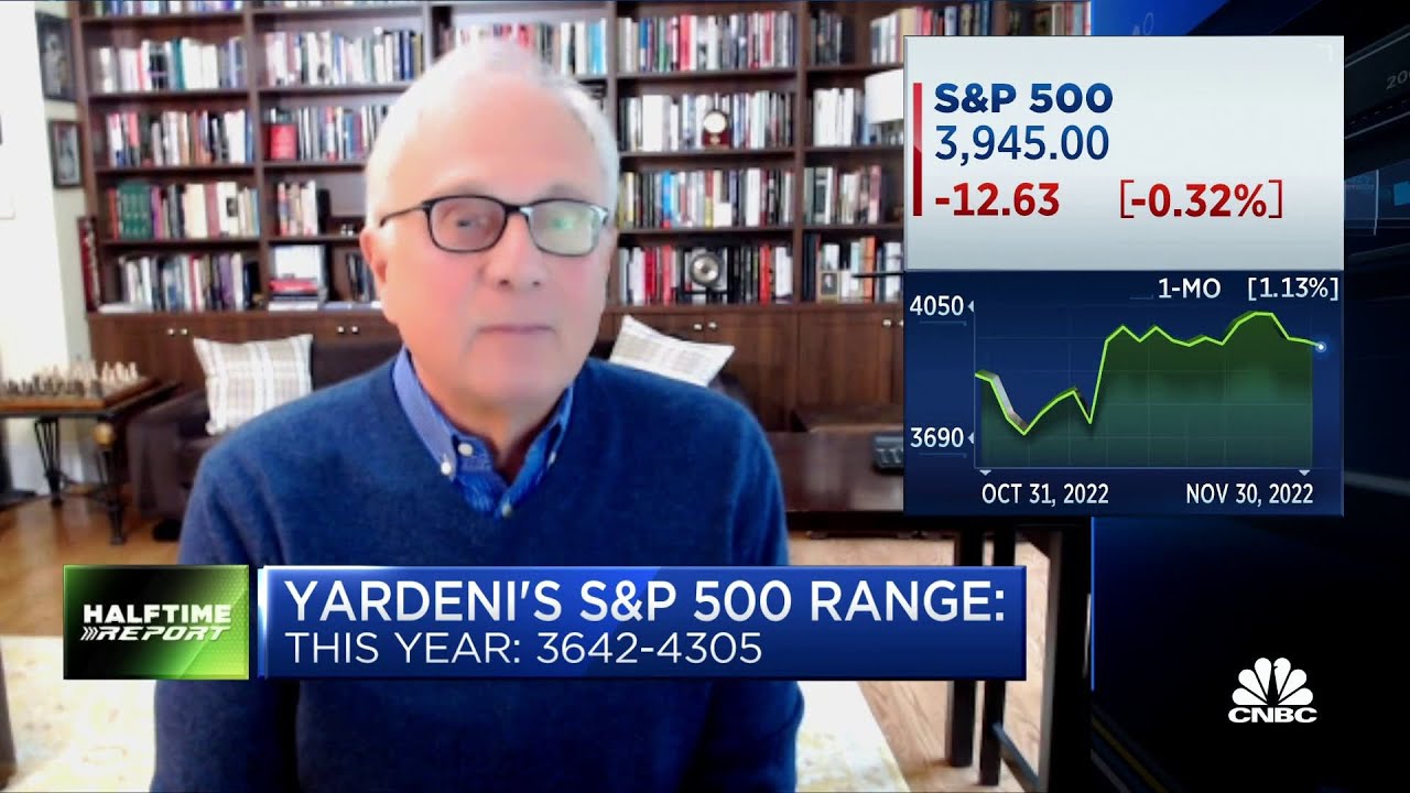 Ed Yardeni of Yardeni Research on why S&P sentiment remains bearish ...