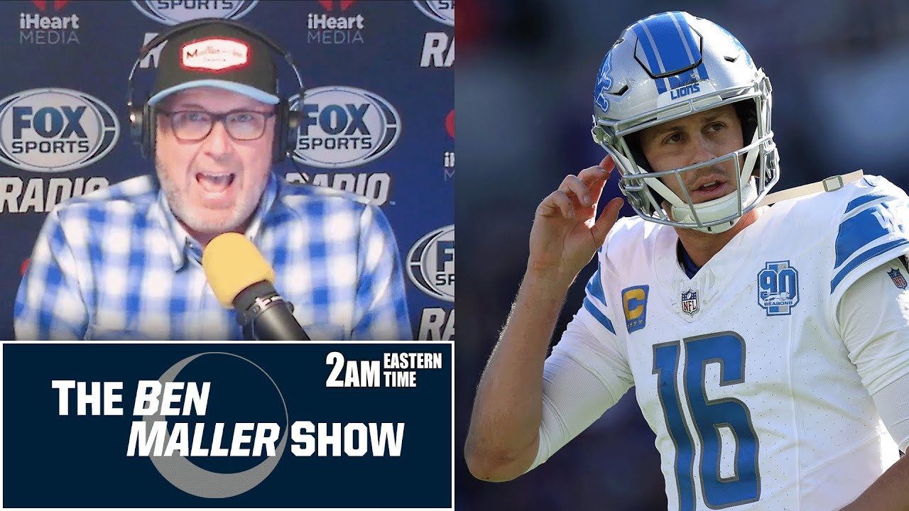 Ego Got the Better of Jared Goff and The Lions | BEN MALLER SHOW - YouTube