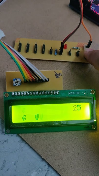 Dino Game Using Arduino Uno Dinogame Arduinoproject Lcd Youtube