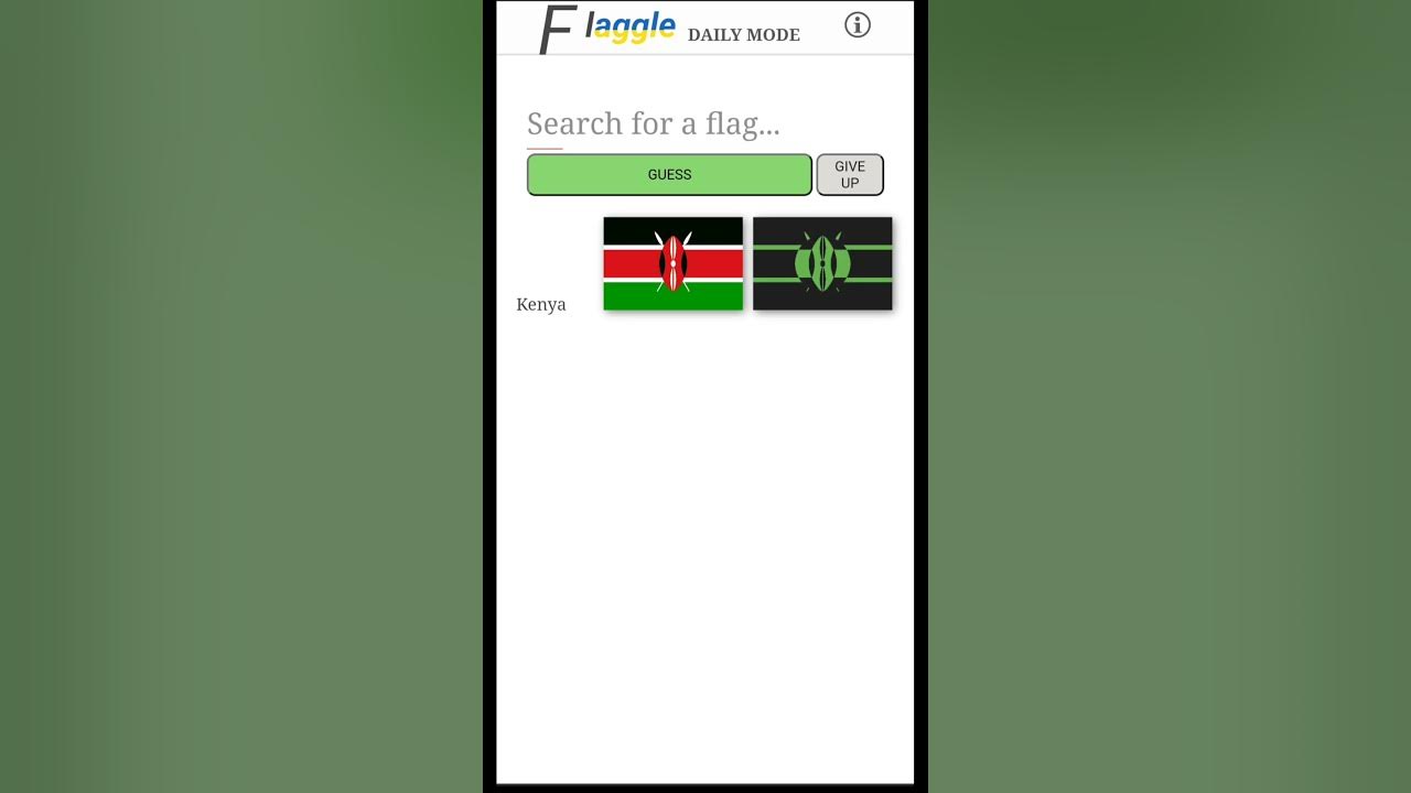 Solving Daily Mode In Flaggle Day 155 - YouTube