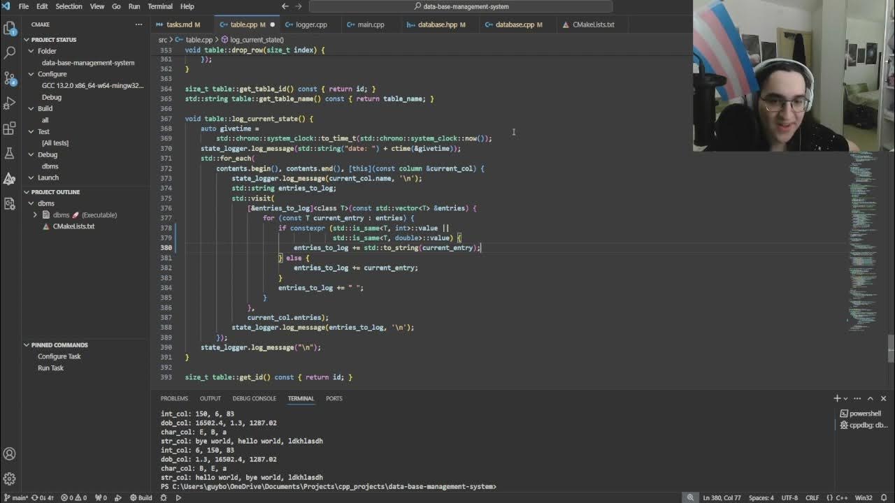 C++ | Creating my own DBMS | B-Trees - YouTube
