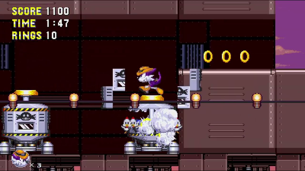 Sunset Park Act 3 As Fang Sonic Triple Trouble 16 Bit Youtube