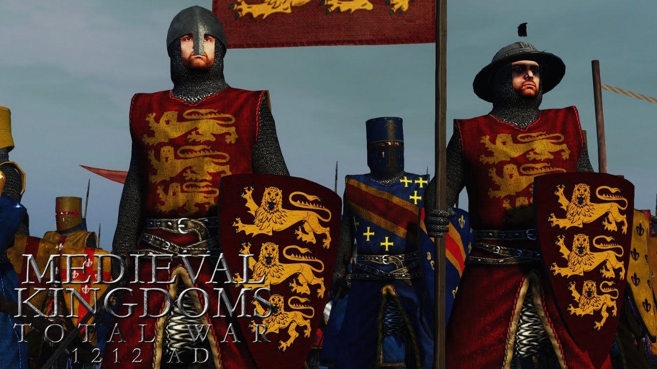 FRANCE BESIEGES ENGLAND! - 1212 AD Total War Medieval Kingdoms ...