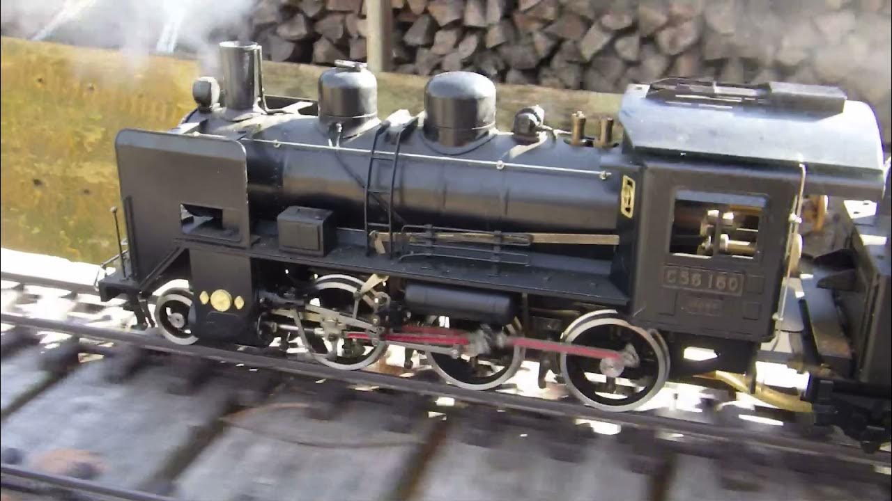 JNR C56 live steam by Aster - YouTube