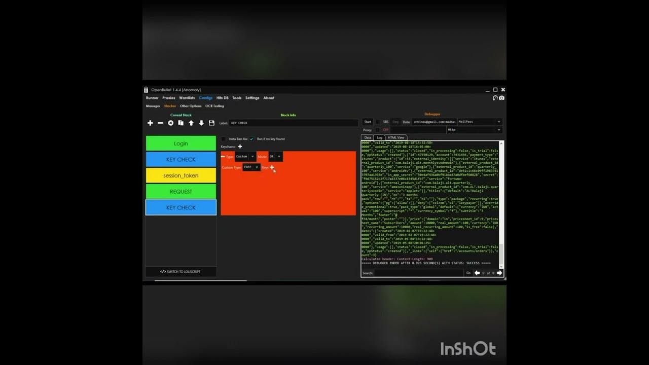 OPEN BULLET CONFIG MAKING PART - 3 BY HACKERS MANIAA - YouTube