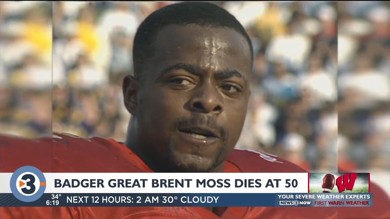 Teammates, Badgers family reacts to death of Brent Moss - YouTube