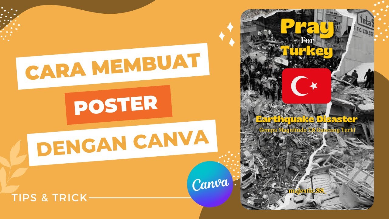 Cara Membuat Poster Di Aplikasi Canva - Simple dan mudah di tahun 2023 ...